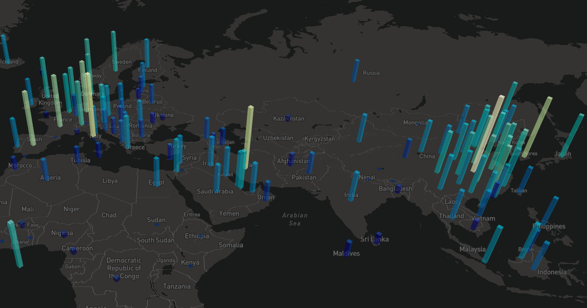 GitHub - osvodef/corona: Animated interactive coronavirus map using ...